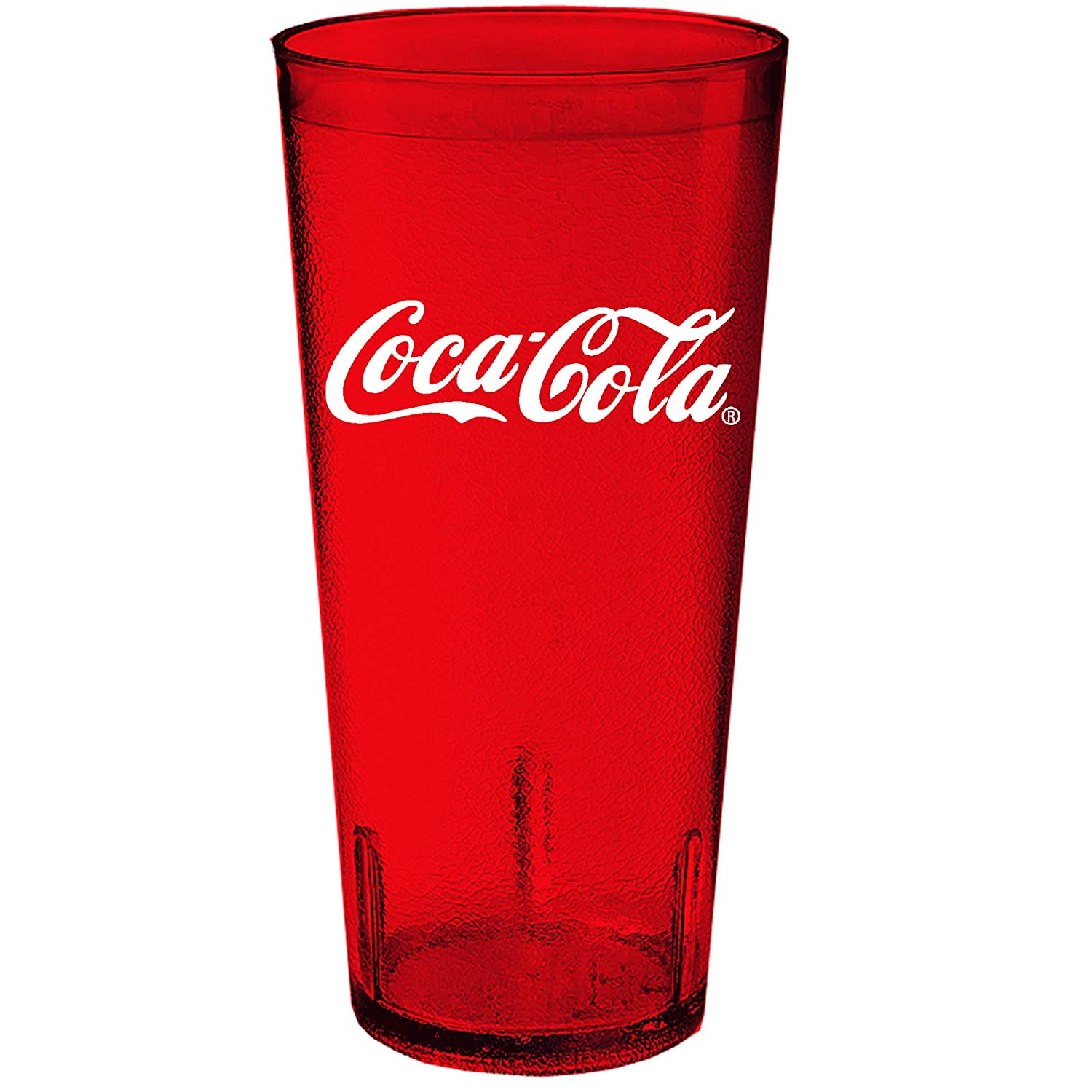 G.E.T. Heavy-Duty Coca-Cola Shatterproof Stackable Plastic Tumbler Cups ...