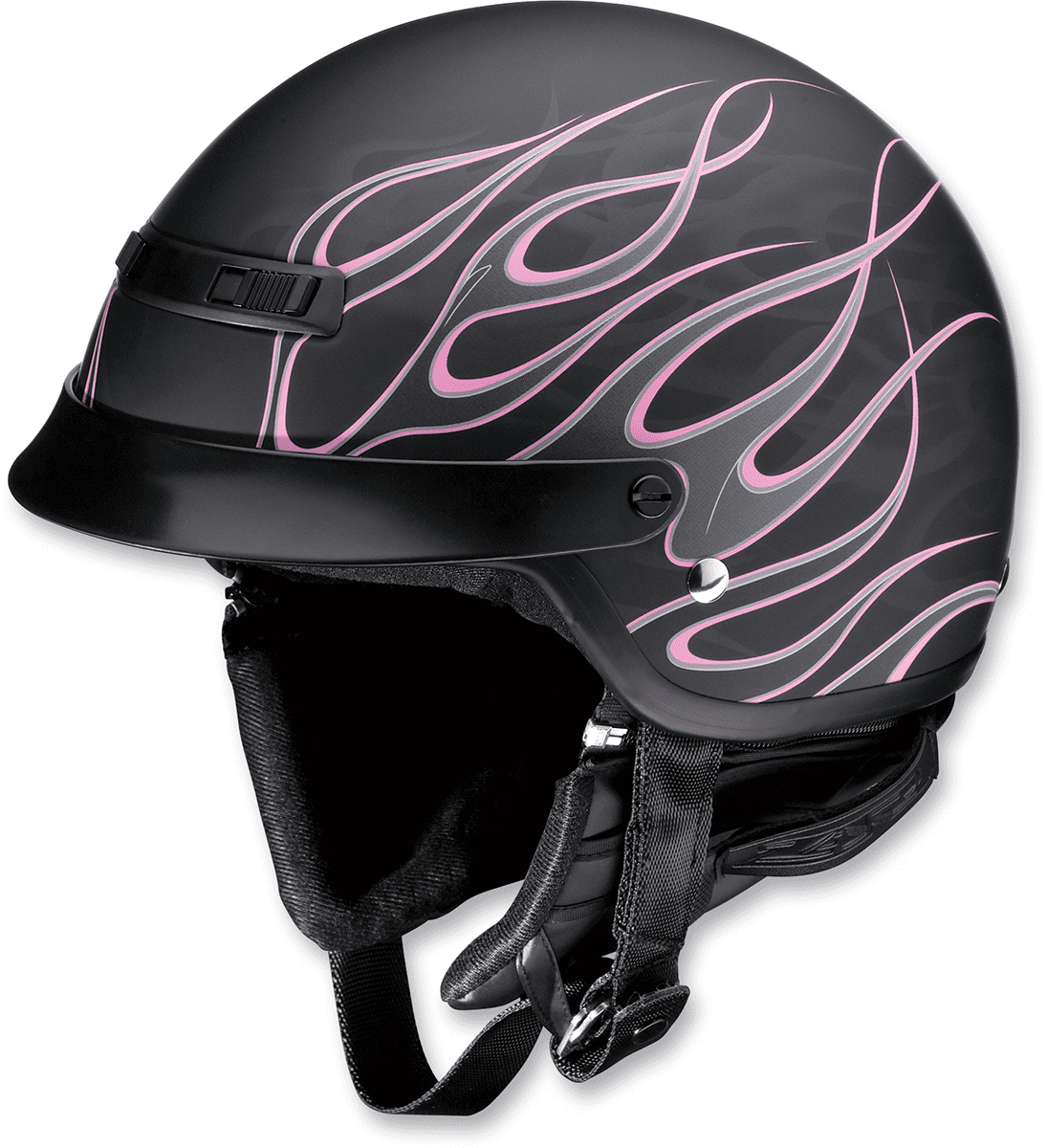 Z1R Nomad Hellfire Helmet Matte Black/Pink M 0103-1215 - Walmart.com
