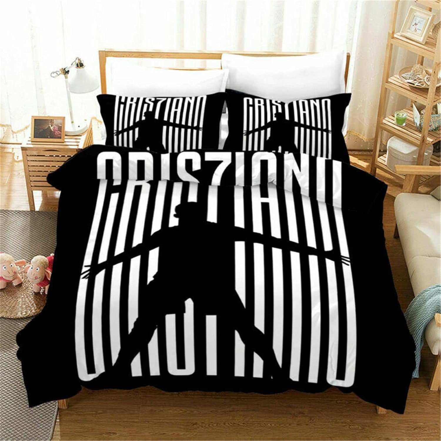 Click here for Surjde Youth Cristiano Ronaldo Bedding Sets For Bo... prices