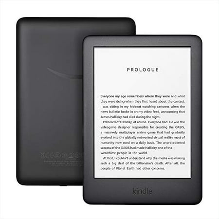Kindle - Now with a Built-in Front Light - Black - Ad-Supported ...