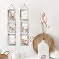 4x6 Picture Frames Collage, Real Glass Wooden Vertical Hanging 3 ...