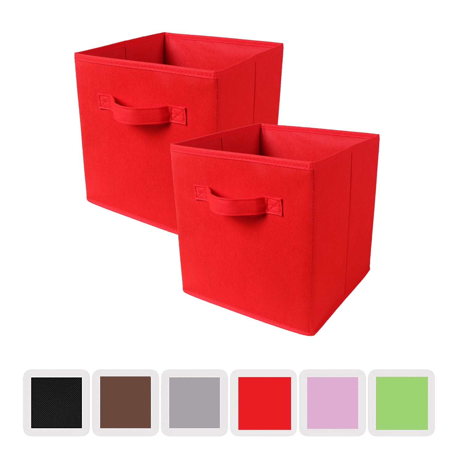 Yoytoo Foldable Fabric Storage Cube Bins 11 Cube Organizer Basket Bin