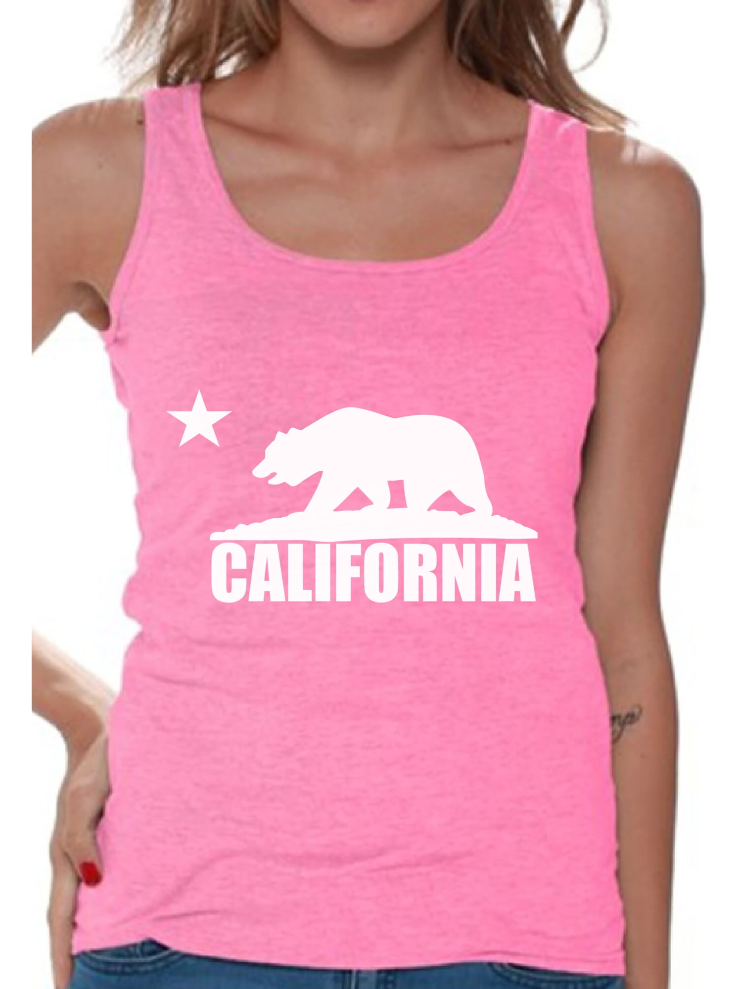 Awkward Styles California Bear Tank Top for Women California Tank Tops ...