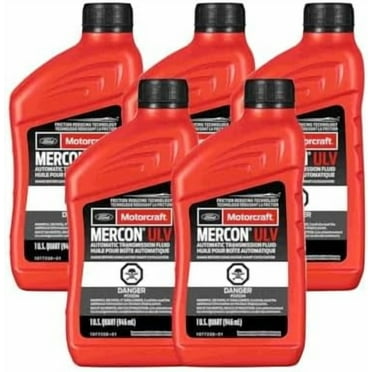 2 Quarts Auto. Trans. Fluid Genuine FORD Motorcraft XT12QULV MERCON ULV ...
