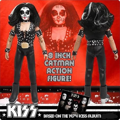KISS Series 2 Retro Catman Action Figure Set - Walmart.com
