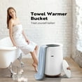 SPECSTAR 20L Towel Warmer Bucket, with LED Light, 4 Timer and 3 ...
