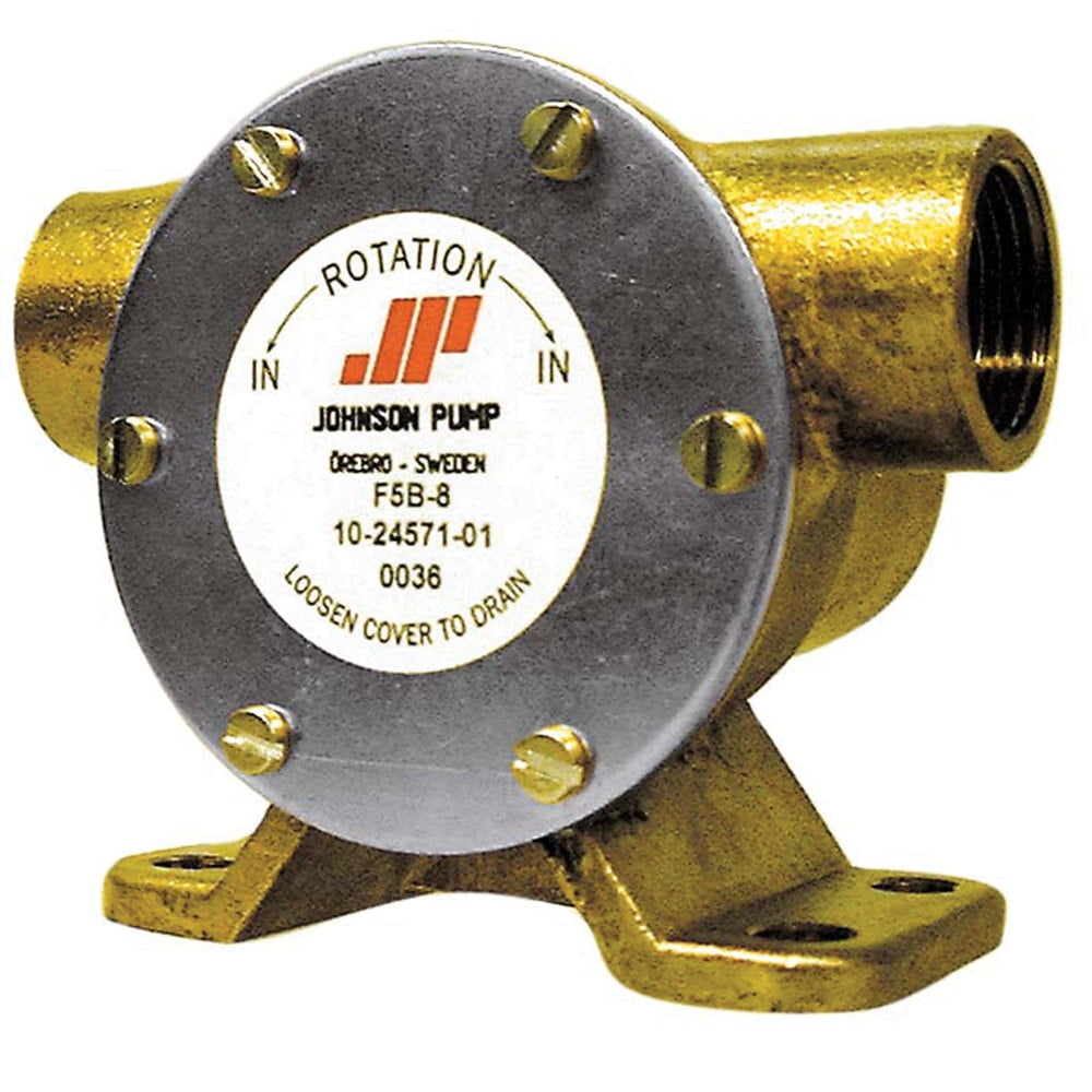 Johnson Pump 10-24571-01 F5B-8 Pedestal-Style Flexible Impeller Pump ...
