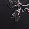 DESIGNICE 2026 New Creative Black Metal Keychain Ring Durable for Keys ...