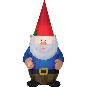 Celebrations MY-20HG420A2 Ground Breaker Gnome Inflatable - Walmart.com