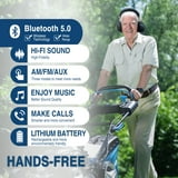 Free Shipping! ZOHAN Bluetooth 5.0 AM FM Radio Headphones, 25dB Noise ...