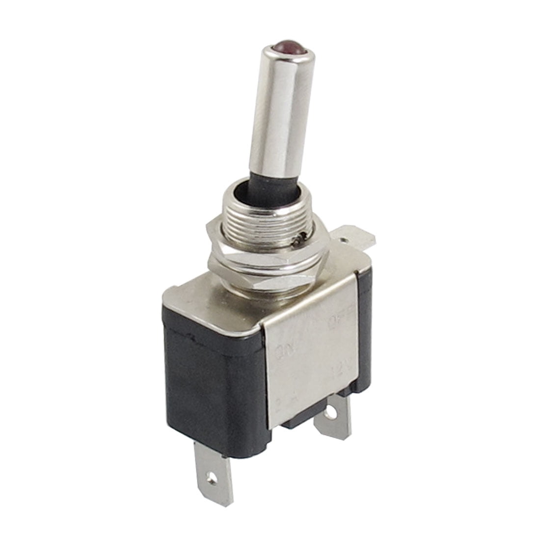 20A/12VDC 2 Position 3 Terminals SPST Lamp Locking Toggle Switch ...