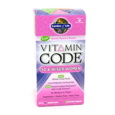 Garden of Life Vitamin Code Women's Multi, 120 Capsules - Walmart.com