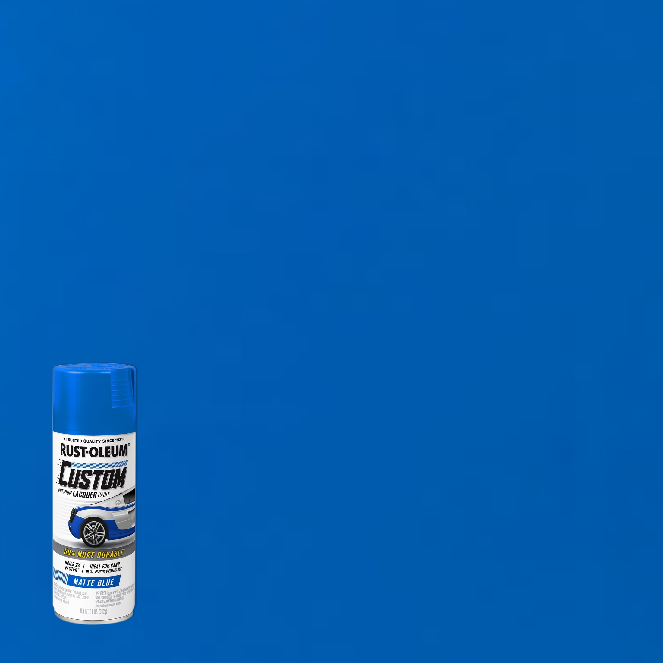 Blue, Rust-Oleum Custom Automotive Matte Spray Paint-311485, 11oz ...