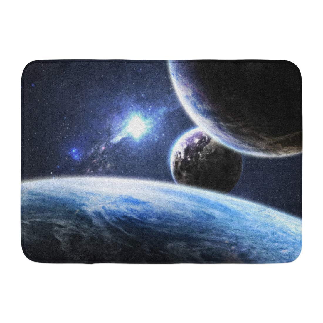 GODPOK Black Moon Purple Outer Space of This Furnished by NASA Blue ...