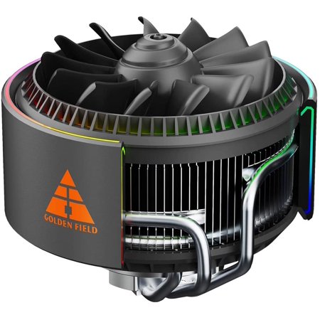 GOLDEN FIELD E04 CPU Cooling Fans, CPU Cooler, Heatsink with 4 ...