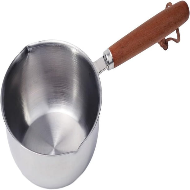 SNNROO Mini Sauce Pan Cooking Pot Chocolate Melting Pot Stainless Steel ...