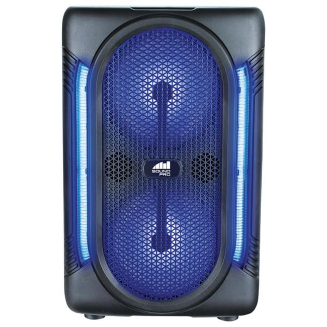 Naxa 6.5 in. Portable Bluetooth Speaker & Disco Light with Microphone ...
