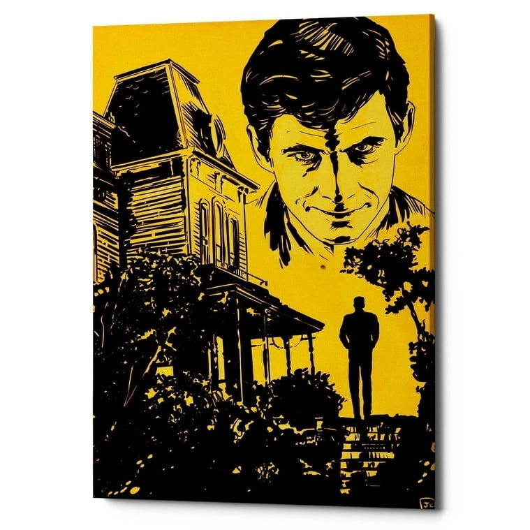 Epic Graffiti "Psycho" by Giuseppe Cristiano, Giclee Canvas Wall Art ...