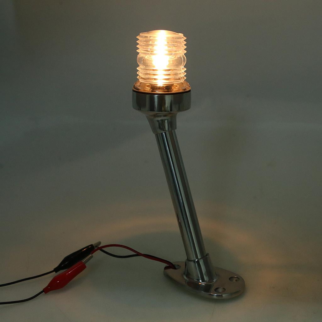 12V Marine Stern Anchor Light Pontoon Barco Iluminación Yate Lámpara ...