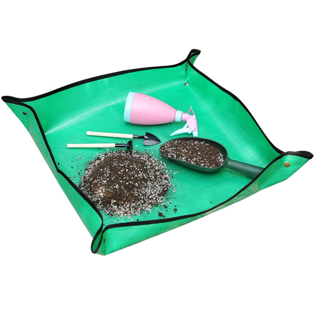 Home gardening planting foldable pad succulent green plant changing pot ...