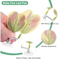 2-Pack Betta Fish Leaf Pad, Hammock Plant Realistic Resting Rest Bed ...