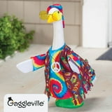 Gaggleville Hippie Goose Outfit, Fits Large 23" H Statue, by Fox Valley ...