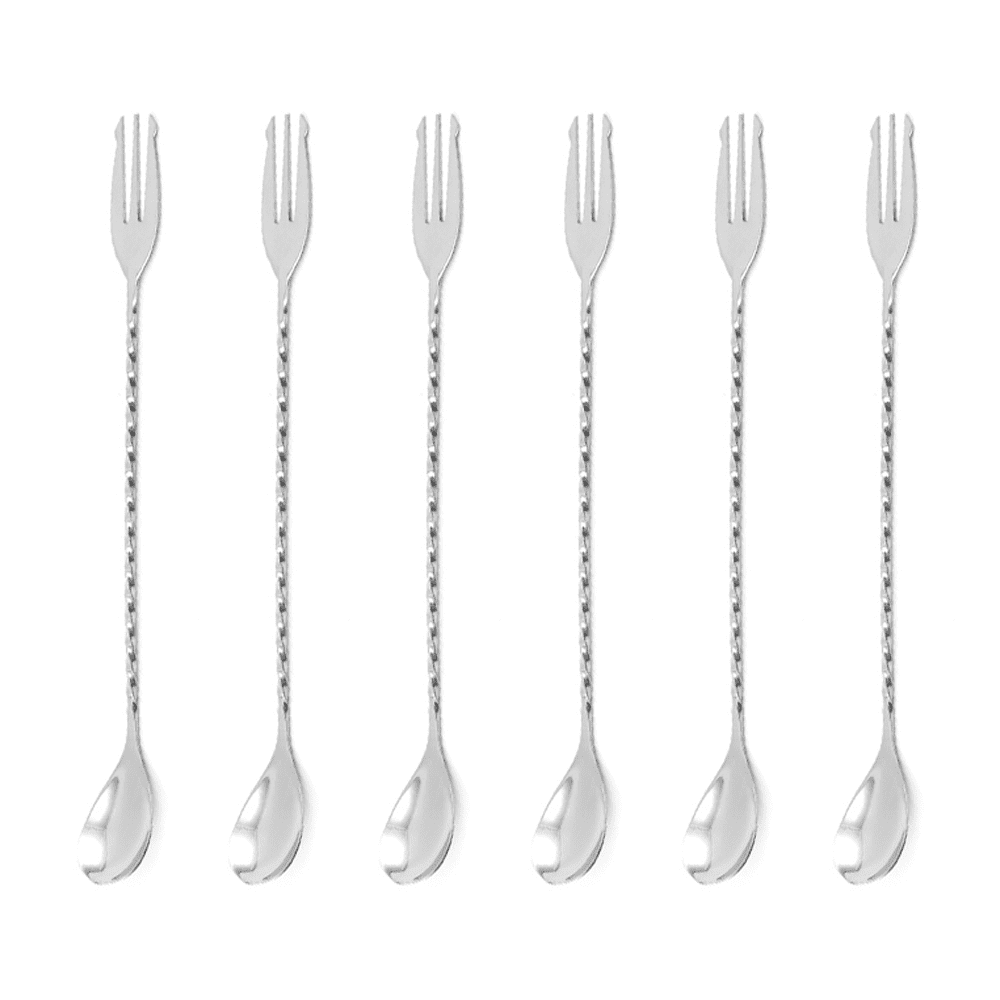 Bar Spoons Stainless Steel Professional Cocktail Mixing Spoon Bar Tool ...