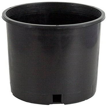 Pro Cal 3 Gallon Size Plant Containers, Premium Nursery Black Plastic ...