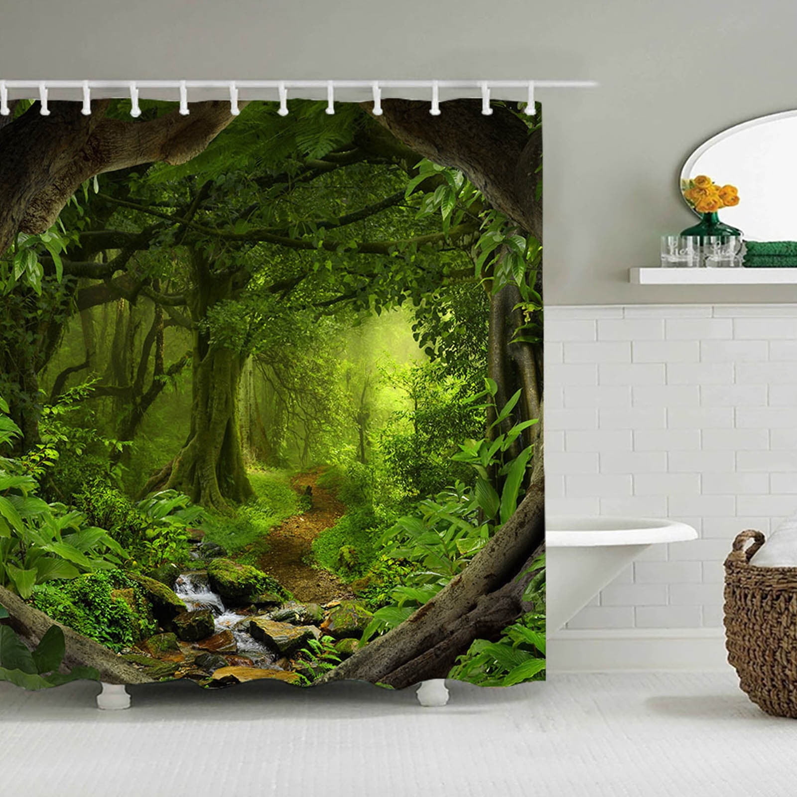 Click here for Meitianfacai Creative Prints Shower Curtains  Wate... prices