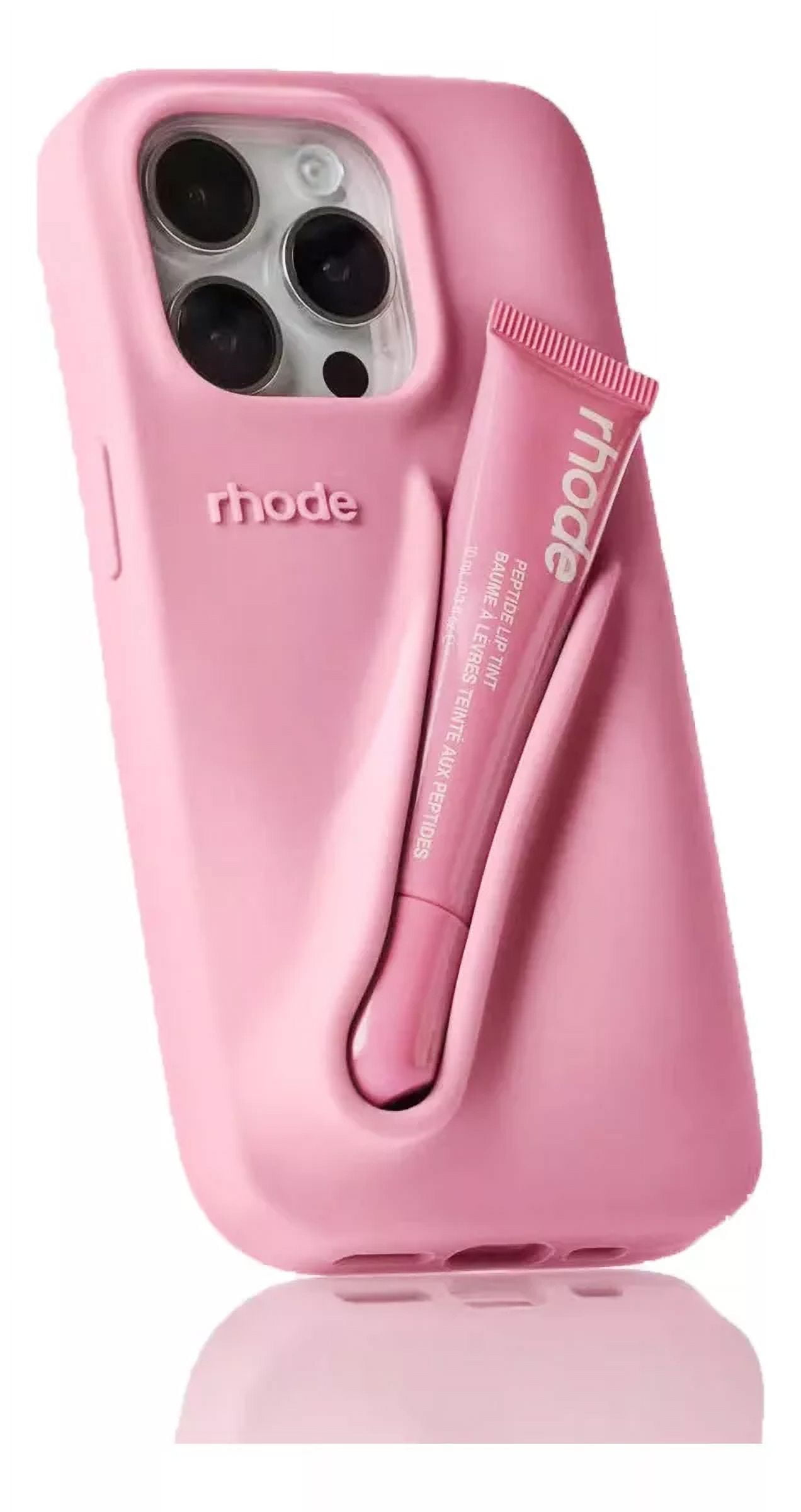 Funda Rhode Hailey Bieber Original Con Labial Para iPhone | Bodega ...