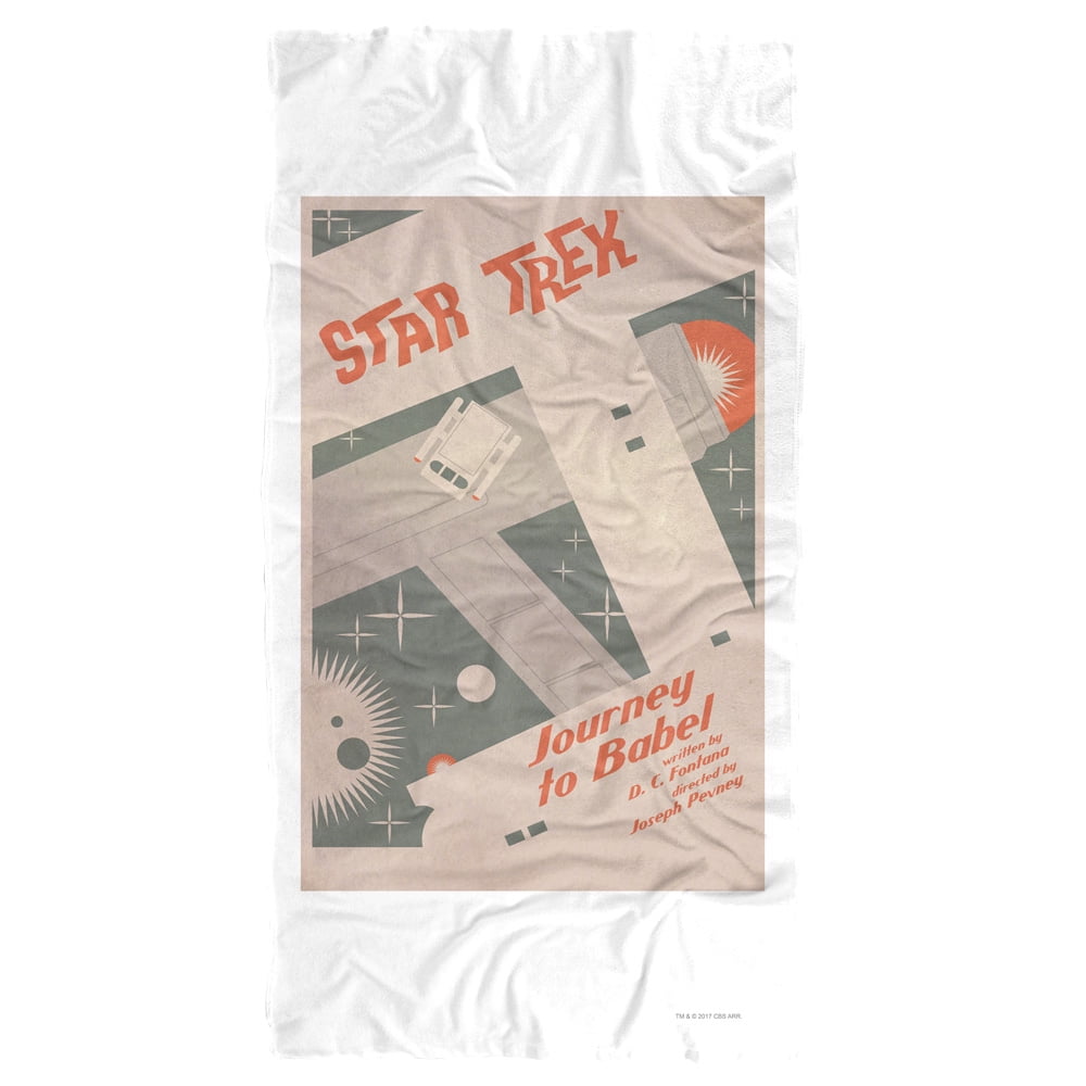 Star Trek Beach Towel, 30"x60" TOS Episode 39 Beach Towel - Walmart.com