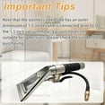 Extractors Upholstery Detailing Tool with Viewing Window - Carpet ...