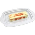 Dependable Industries White Plastic Rectangle Butter Dish with Lid BPA ...