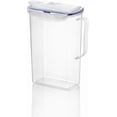 BPA Free Plastic Pitcher with Lid | 2 Quart Pitcher with Lid for Water ...