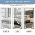 Pet Screen Door 32''x 82'',Thickened Cat Resistant Mesh Screen Door for ...