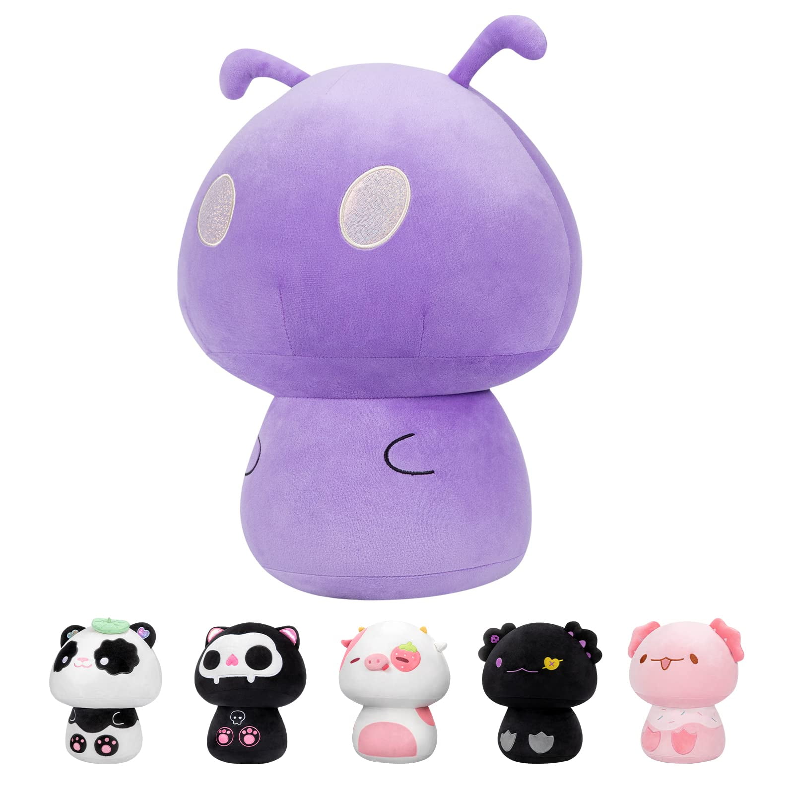 14 Inch Mushroom Plush, Cute Alien Plush Pillow Soft Plushies Squishy ...