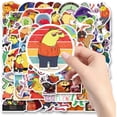 62Pcs Smiling Friends Cartoon Stickers for Mobile Phones Computers ...