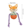 Interactive Dog Toy, Durable Plush Pet Molar Toy for Teething, Soft ...