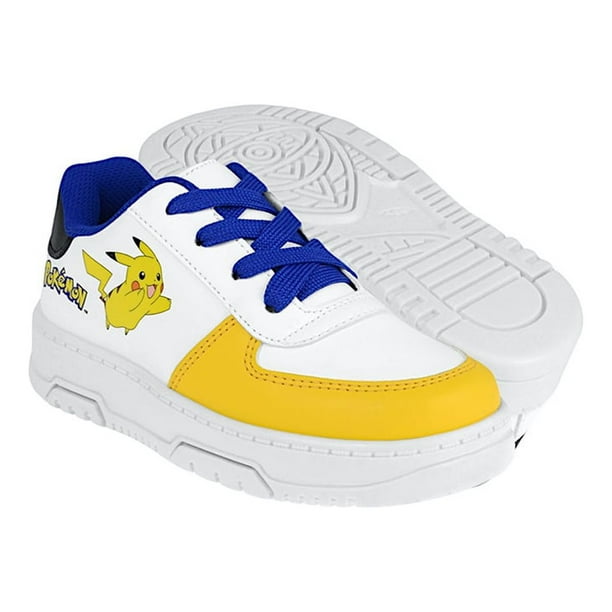 Tenis Niño Pokemon PO4011 Simipiel Blanco | Walmart en línea
