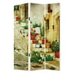 Screen Gems SG-394 67 x 68 in. 4 Panel Darcy Screen & Room Divider ...
