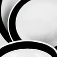 Gibson Basic Liiving III 16pc Dinnerware Set-Black - Walmart.com