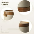Ceramic Salt Cellar Set with Lid and Spoon, Ceramic Salt and Pepper ...