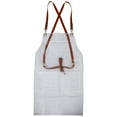Plastic Apron Waterproof Transparent Apron With Pockets Hair Stylist ...