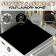 "Anti-Slip Washer/Dryer Top Mat, 27"" x 31.5"", Black Dust-Proof ...