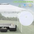 AVAWING 12x12 ft Outdoor Pop-up Canopy Tent, 39 lbs, Easy Setup, UV ...