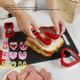 3-Piece Stainless Steel Cookie Cutters - Heart, I, and U Shape for ...