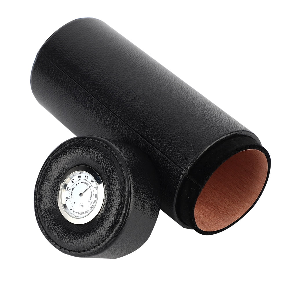 Click here for Ymiko Mini Portable Pu Leather Cedarwood Lined Cig... prices