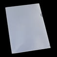JZROCKER A4/Letter Size Plastic Project Pocket File Clear Document ...