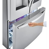 LG LRFVS3006S 30 Cu. Ft. Stainless Smart French Door Instaview ...