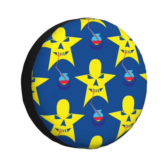 Smiley Face Tire Cover